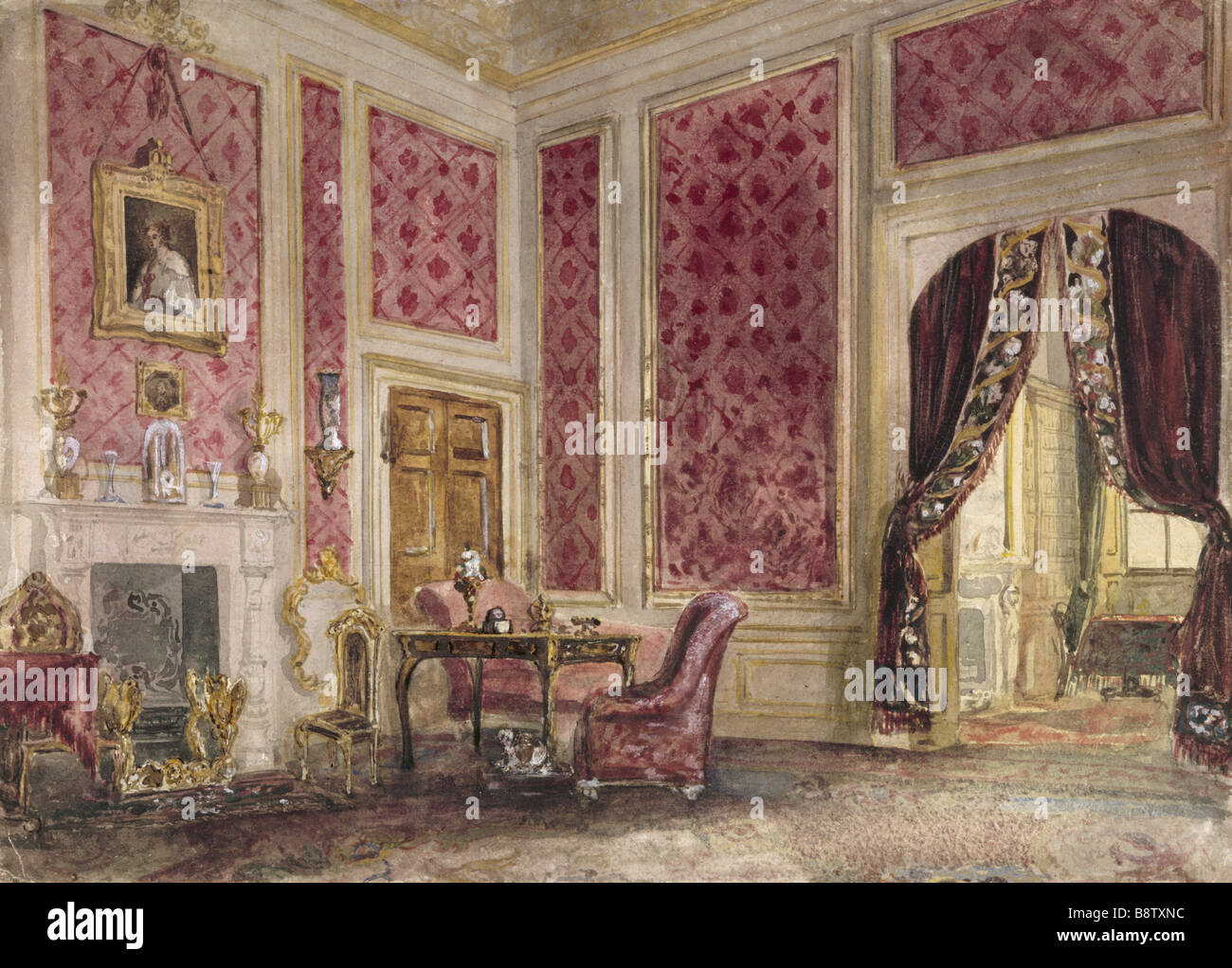 Belton house painting hi-res stock photography and images - Alamy