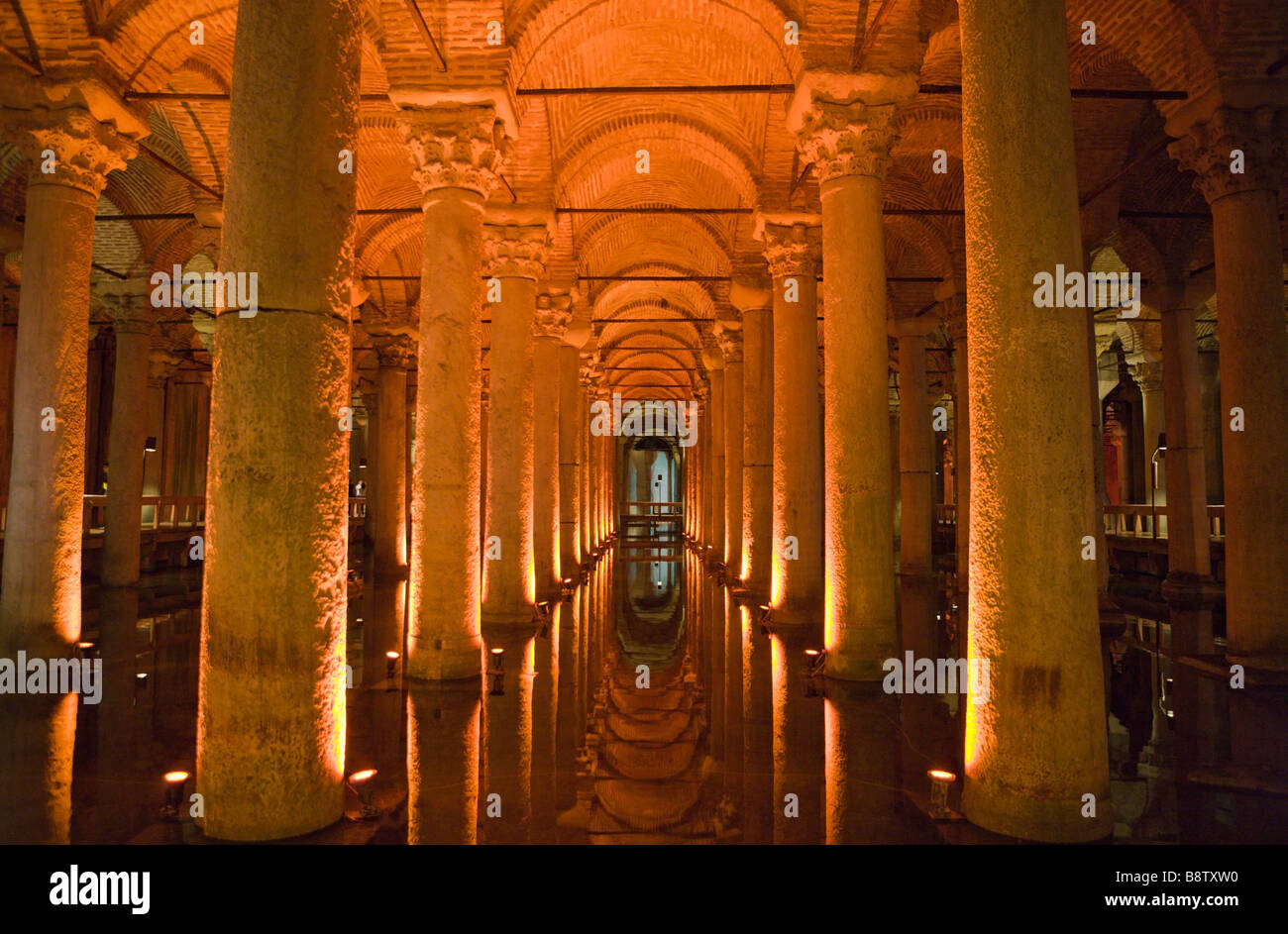 Yerebatan Sarayi Cistern Istanbul Turkey Stock Photo - Alamy