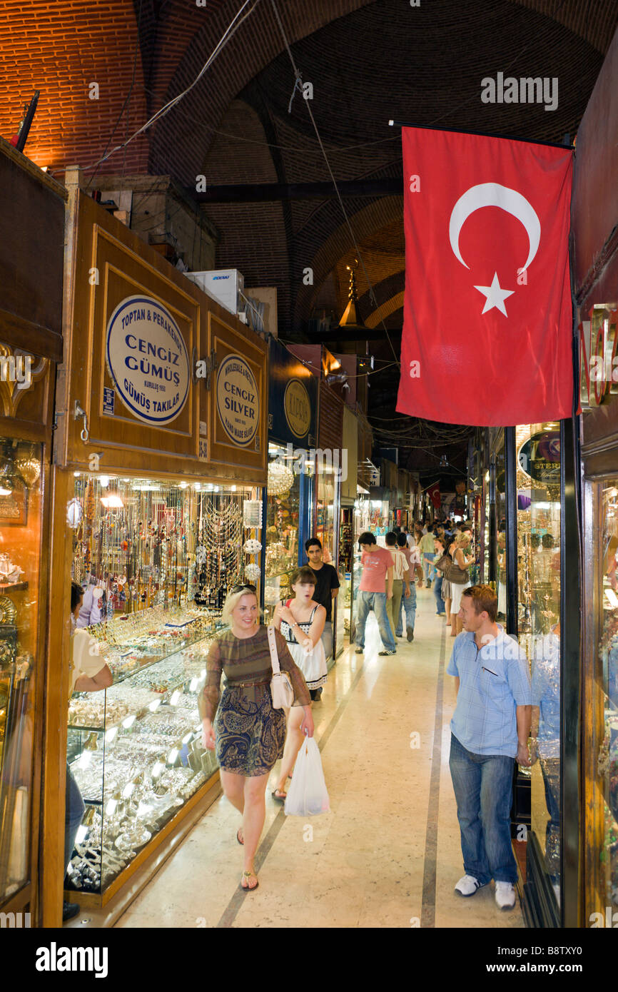 Grand Bazaar Kapali Carsi Istanbul Turkey Stock Photo - Alamy