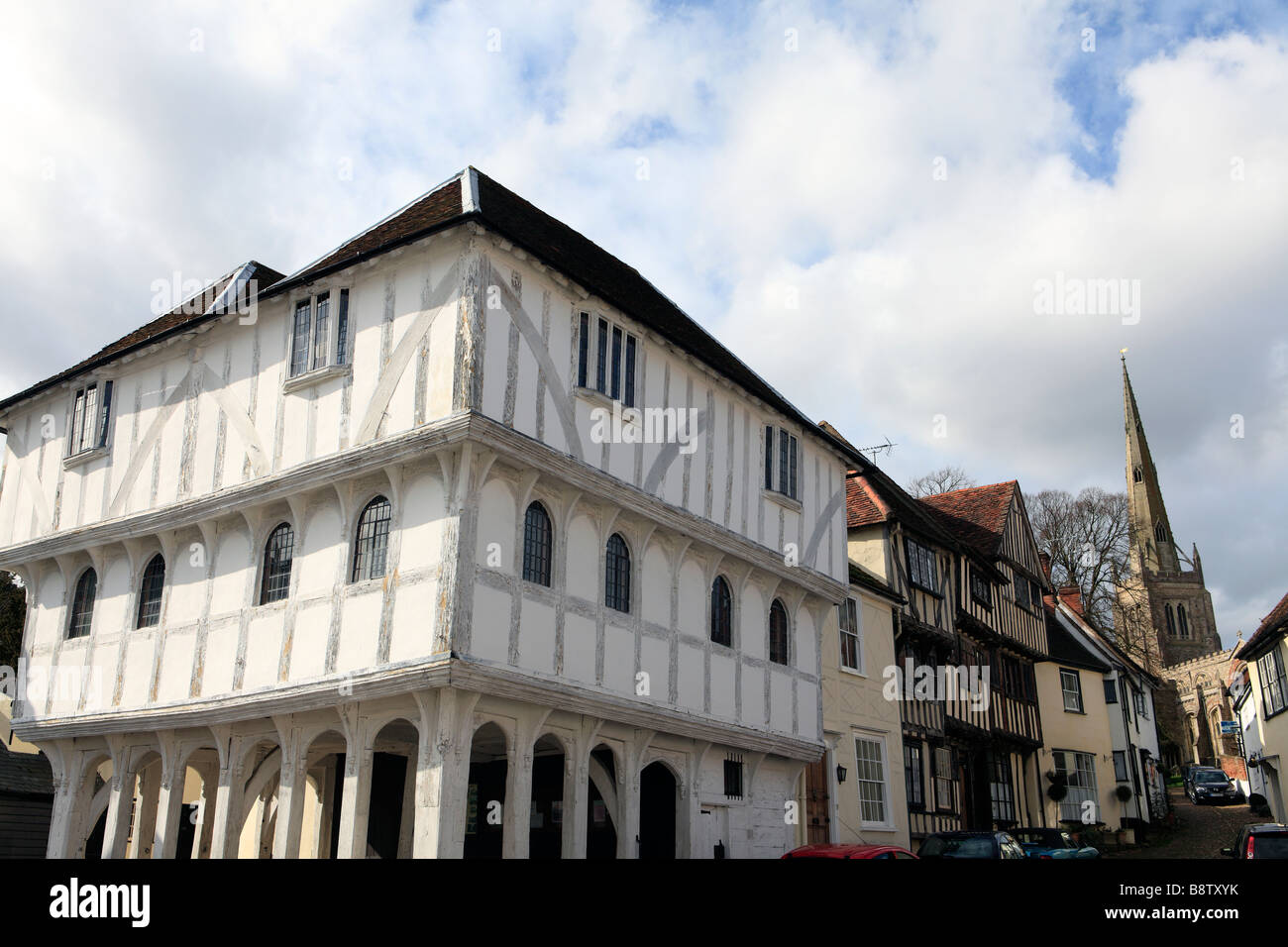united kingdom essex thaxted the guildhall Stock Photo - Alamy