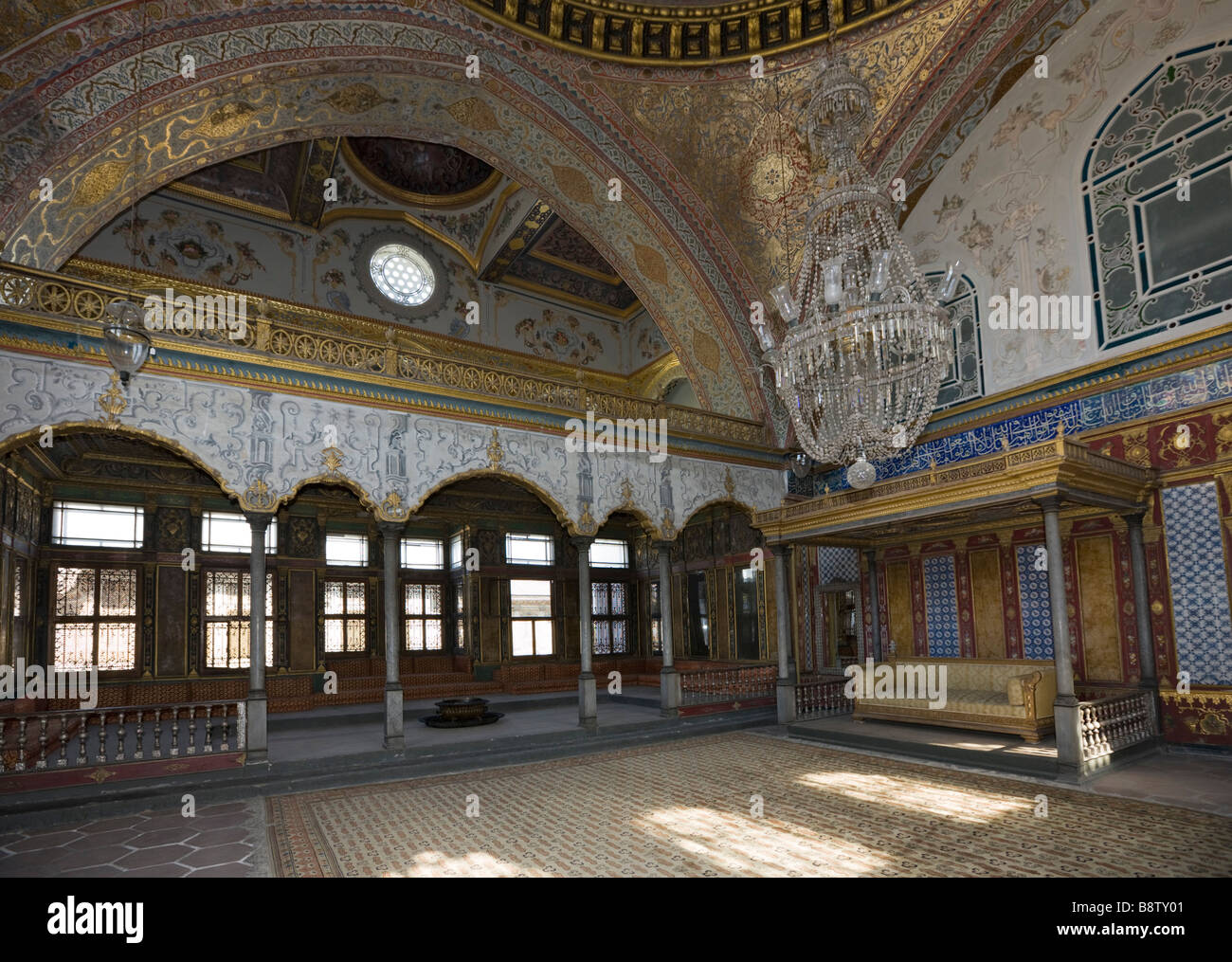 Sultans Hall Topkapi Palace Istanbul Turkey Stock Photo - Alamy