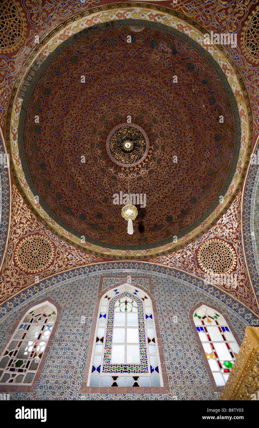 Dome Roof of Sultans Hall Topkapi Palace Istanbul Turkey Stock Photo ...