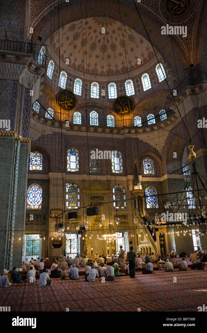Blue Mosque Sultan Ahmed Mosque Istanbul Turkey Stock Photo - Alamy