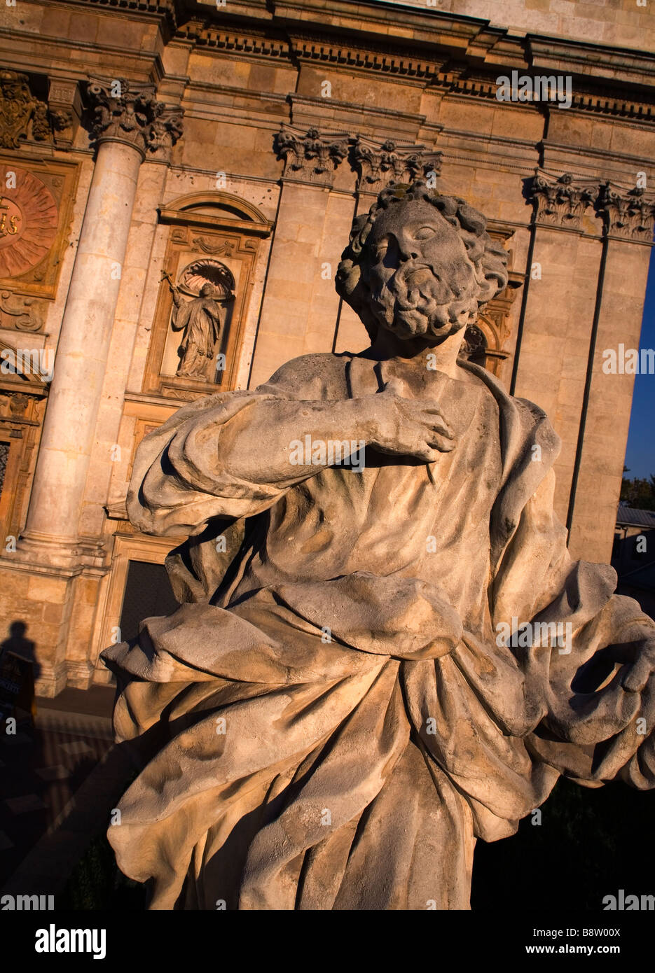 Poland Krakow Baroque St Peter and St Paul Church Apostles statues ...