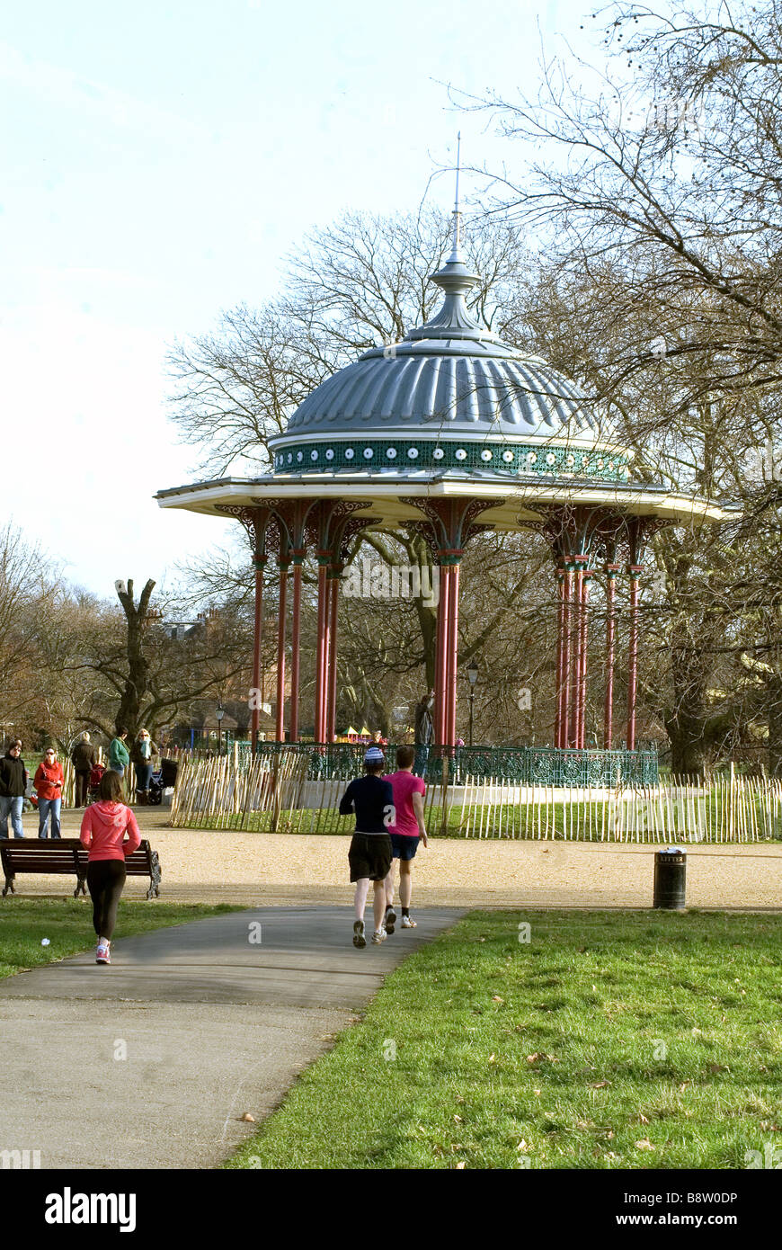 Bandstand at the park Stock Photo - Alamy