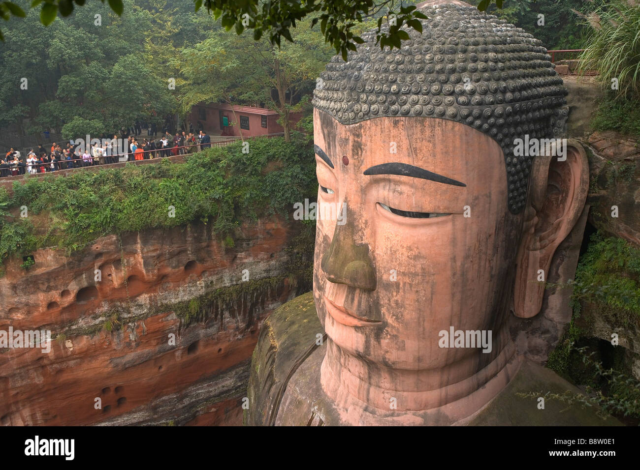 China Sichuan Province Leshan Leshan Giant Buddha Stock Photo - Alamy