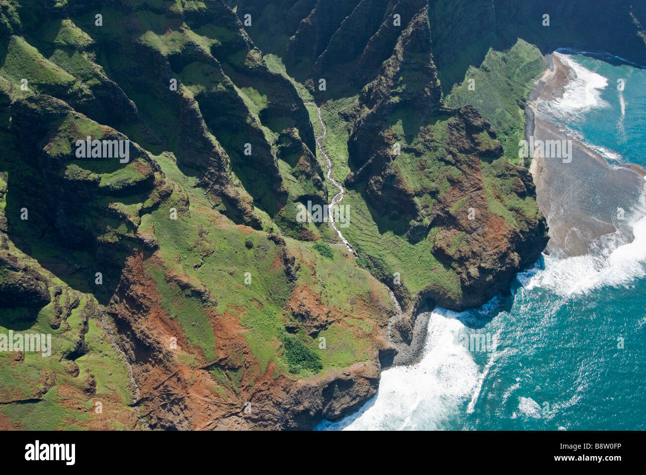 Na Pali Cliffs Kauai Hawaii USA Stock Photo - Alamy