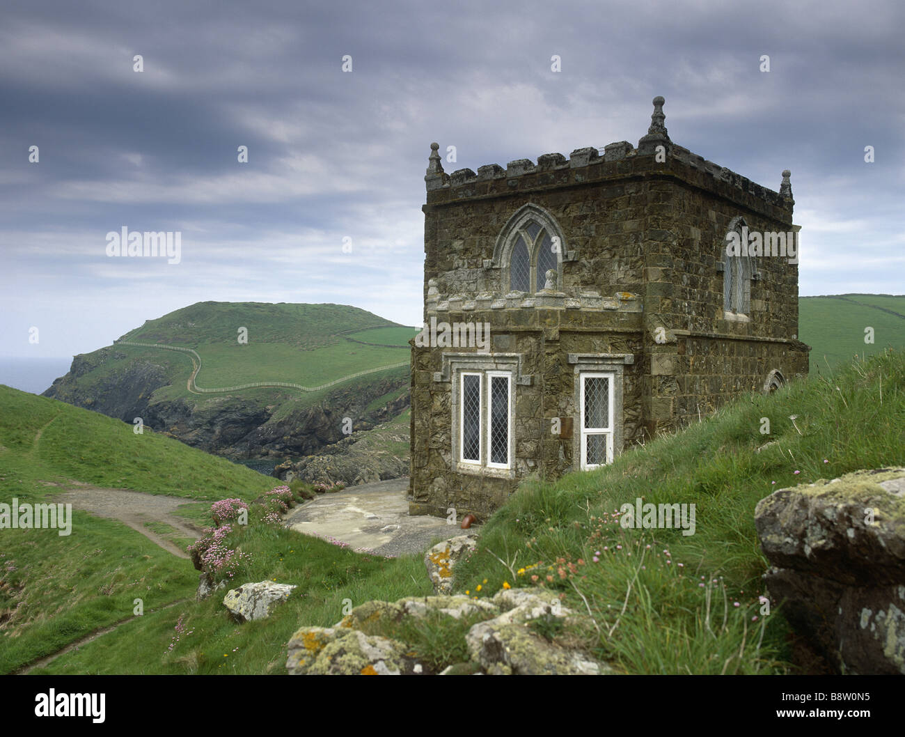 Pentire Head & Portquin Bay Stock Photo - Alamy