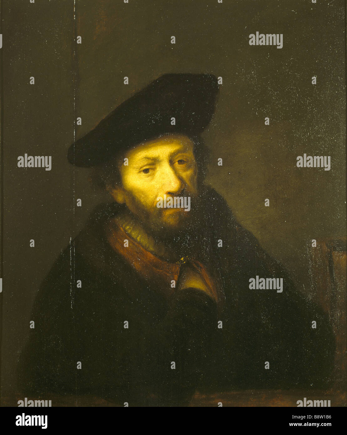 PORTRAIT OF A JEW attributed to Salomon Koninck who from the early 1630 ...