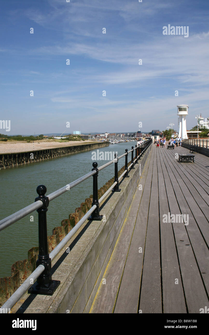 THE NOSTALGIC PIER AND ARUN ESTUARY LITTLEHAMPTON. WEST SUSSEX UK. 2009 ...