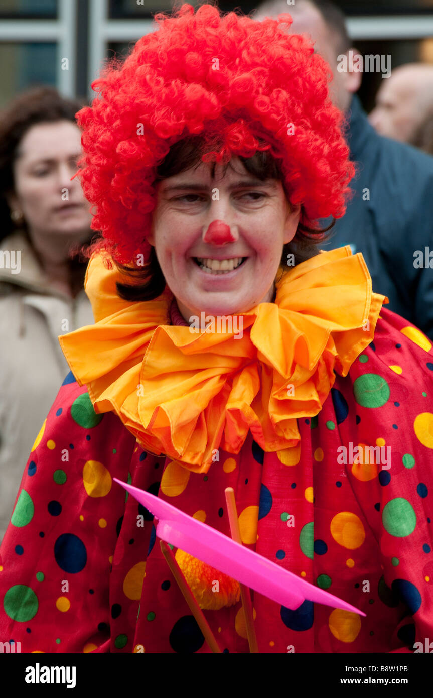 Clown s at the International Bognor Clown Festival in Bognor Regis ...