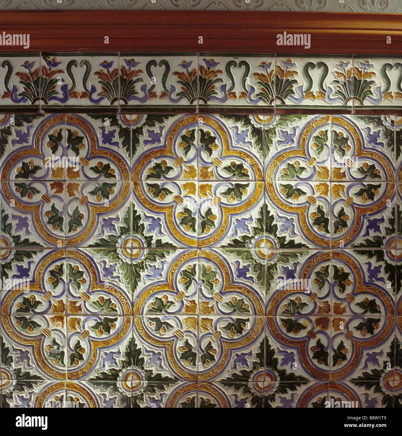 Polychrome Tiles High Resolution Stock Photography and Images - Alamy