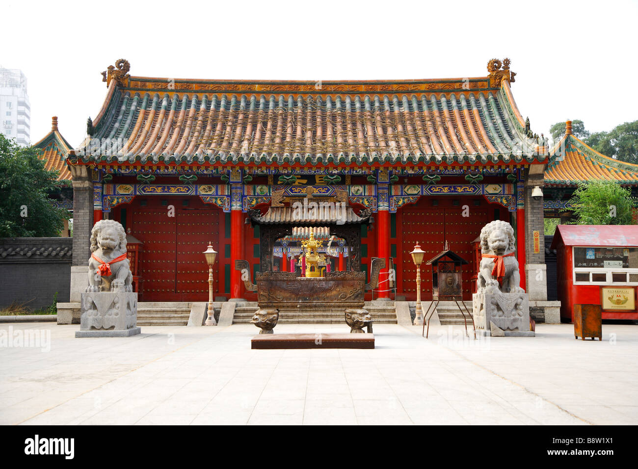 China Liaoning Province Shenyang Imperial Temple Stock Photo - Alamy