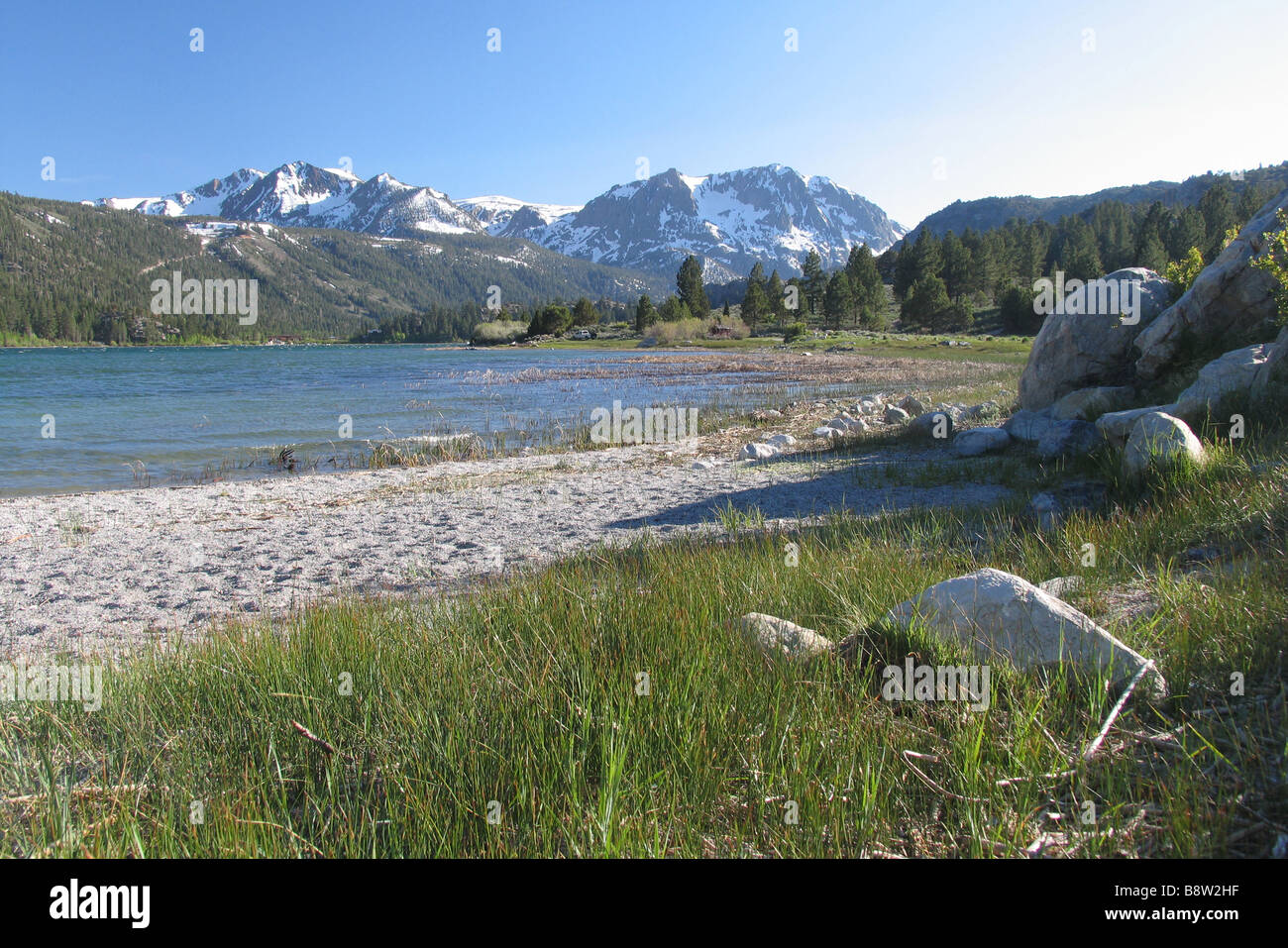 June Lake, Inyo National Forest, California, USA Stock Photo - Alamy