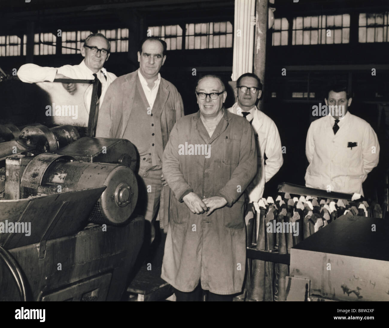 Engineers on the shop floor of a General Engineering factory in ...