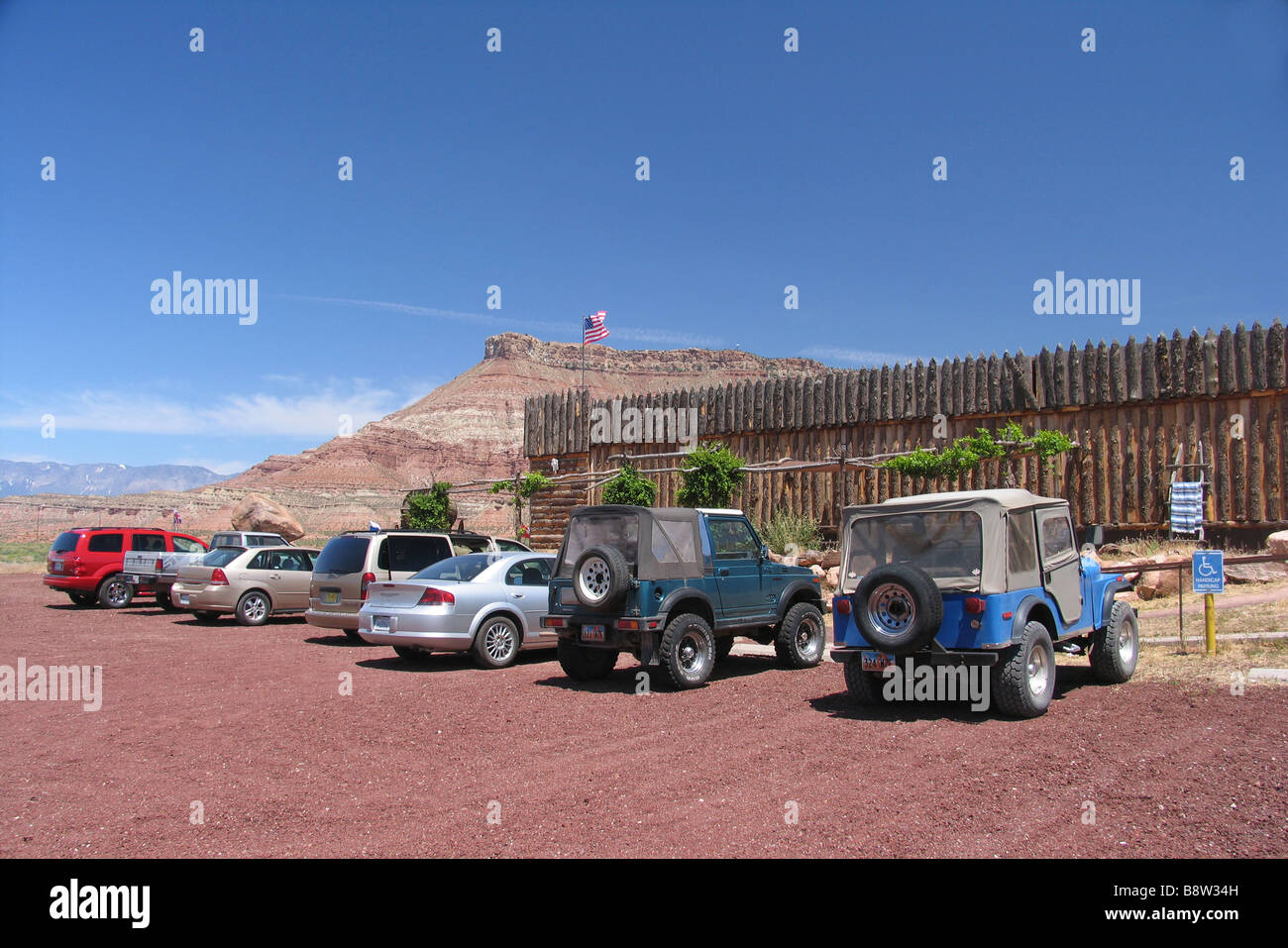 Fort Zion, Virgin Trading Post, Utah, USA Stock Photo - Alamy