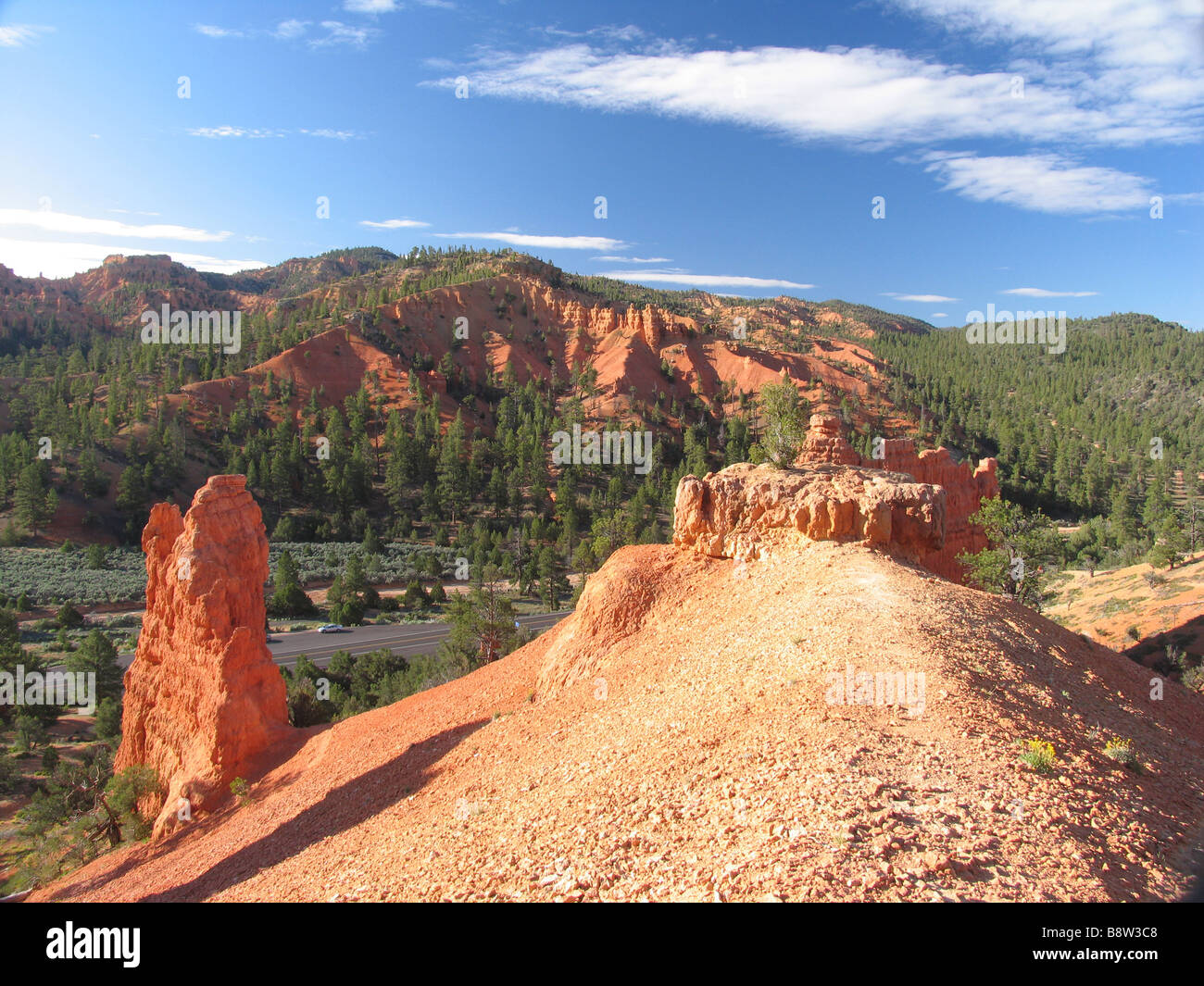 Red Canyon Next to Scenic Byway 12, Utah, USA Stock Photo - Alamy