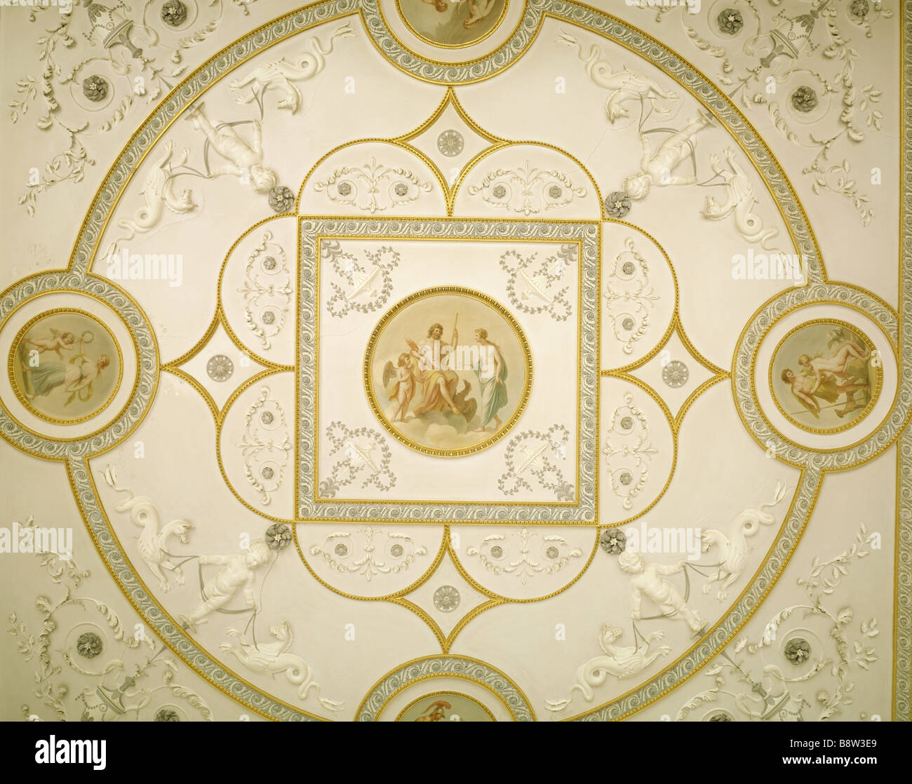 Berrington Hall Interior Stock Photos & Berrington Hall Interior Stock ...