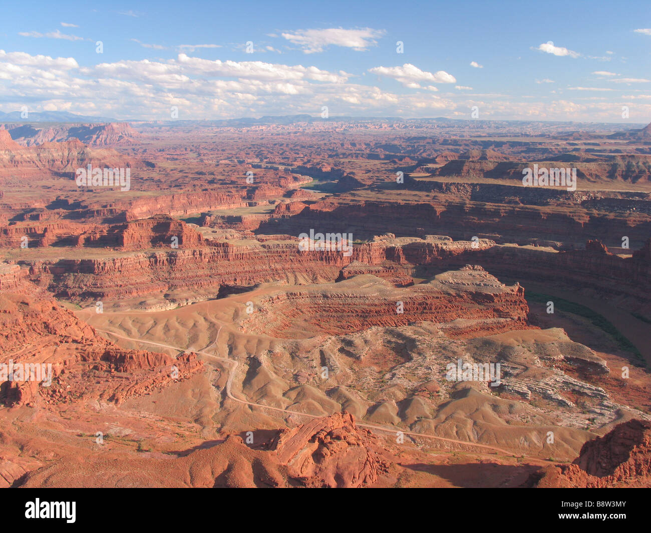 View of Colorado Plateau from Overlook at Dead Horse Point State Park ...