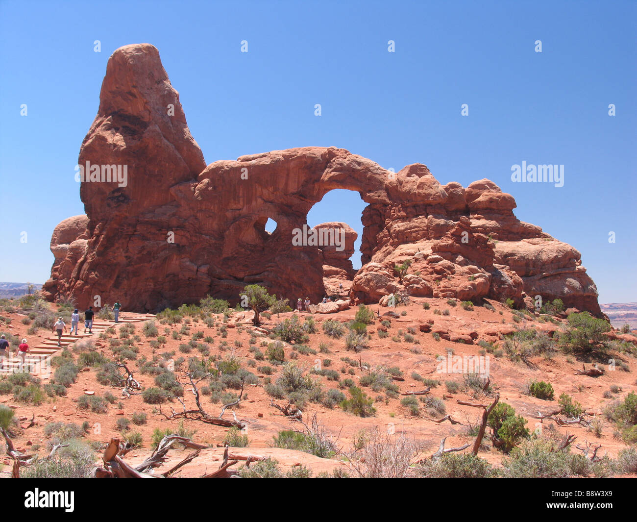 Turret Arch, Arches National Park, Utah, USA Stock Photo - Alamy