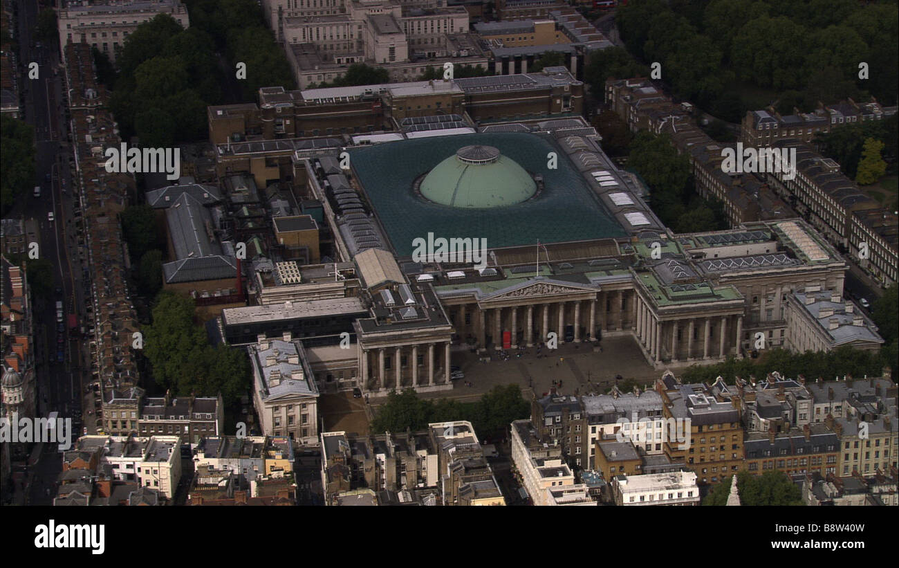 Aerial british museum london hi-res stock photography and images - Alamy