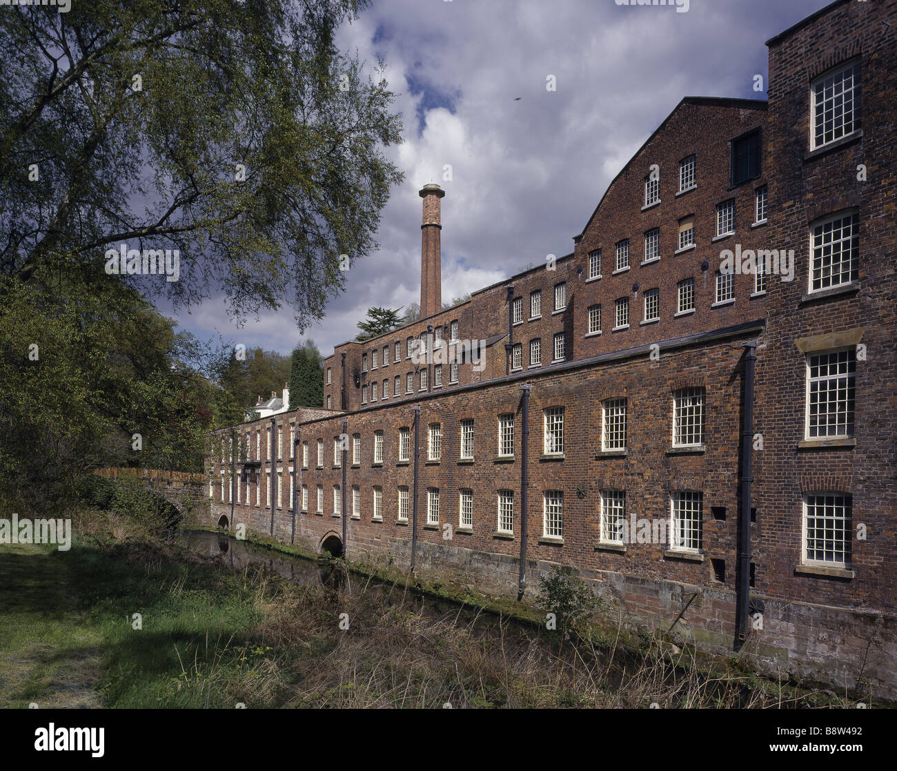 Styal: Quarry Bank Mill Stock Photo - Alamy