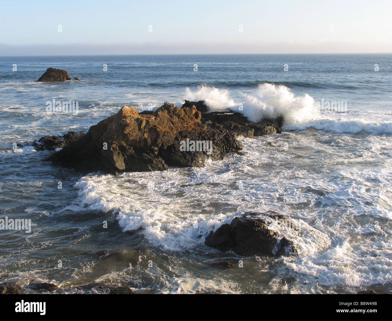 California Coast Pacific Ocean California USA Stock Photo - Alamy