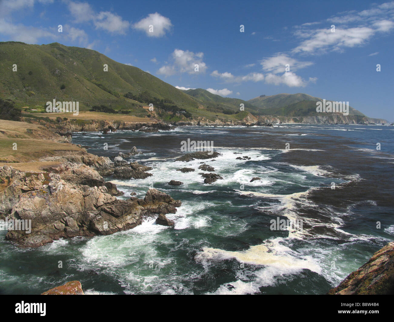View from Highway One, Big Sur Area, California, USA Stock Photo - Alamy