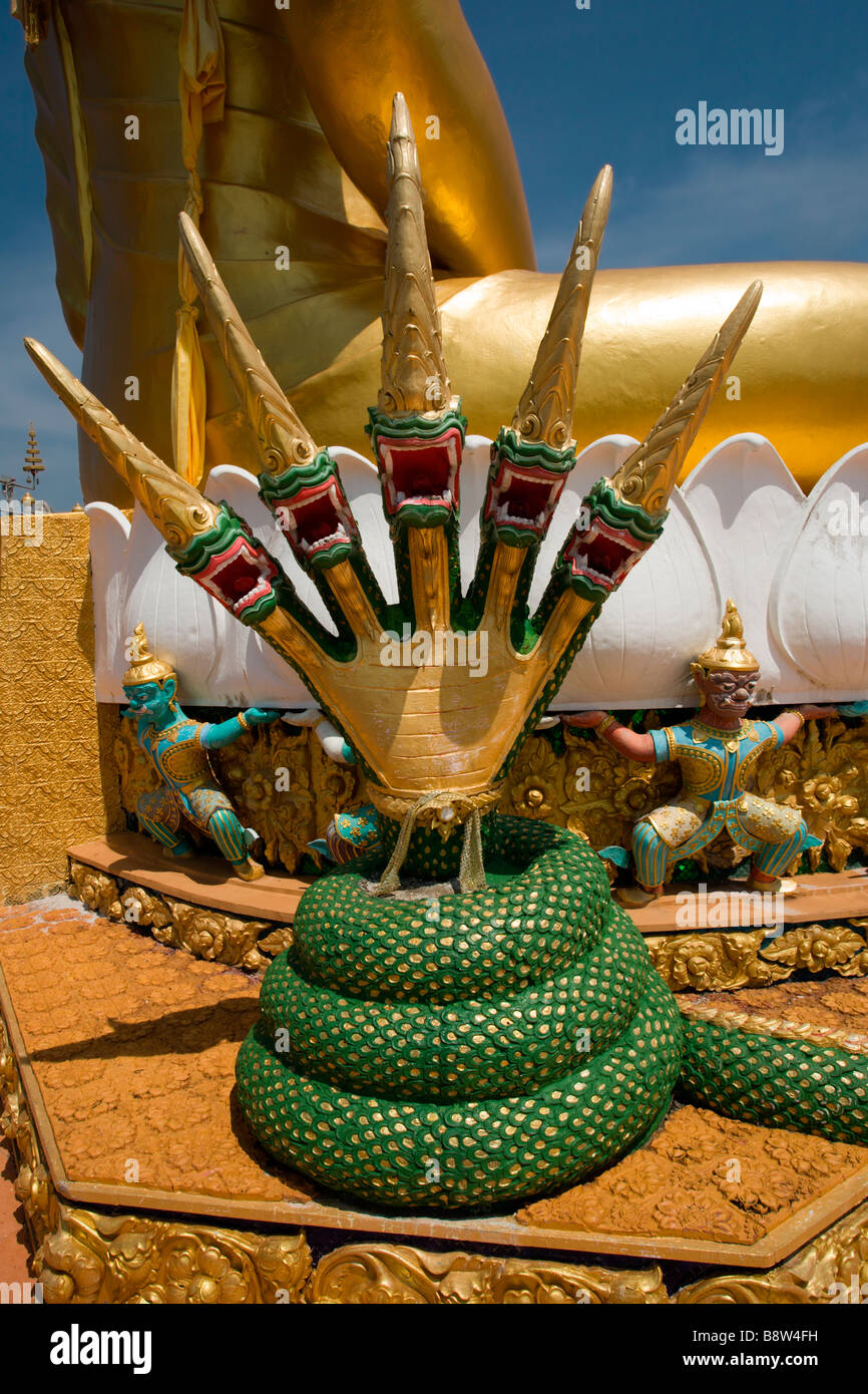 Tiger Cave Temple: Buddha Statue Decorations Stock Photo - Alamy