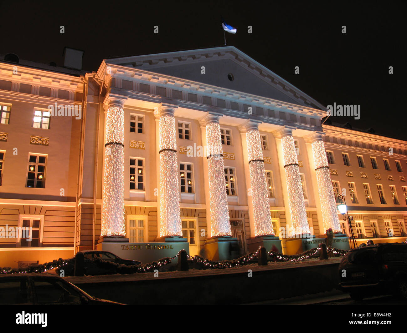 Tartu university main building hi-res stock photography and images - Alamy