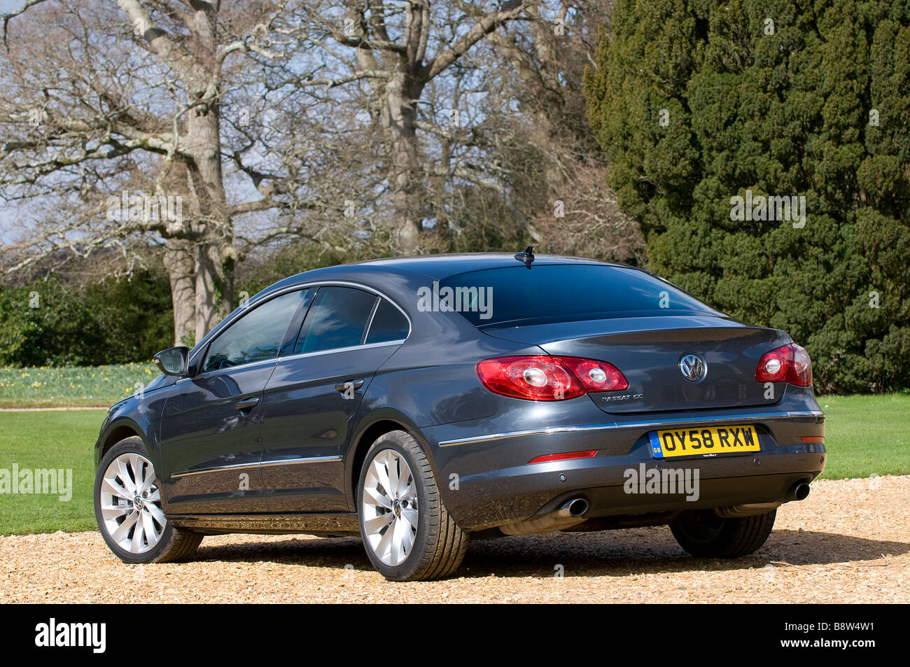 Volkswagen Passat CC Coupe 2009 Stock Photo - Alamy