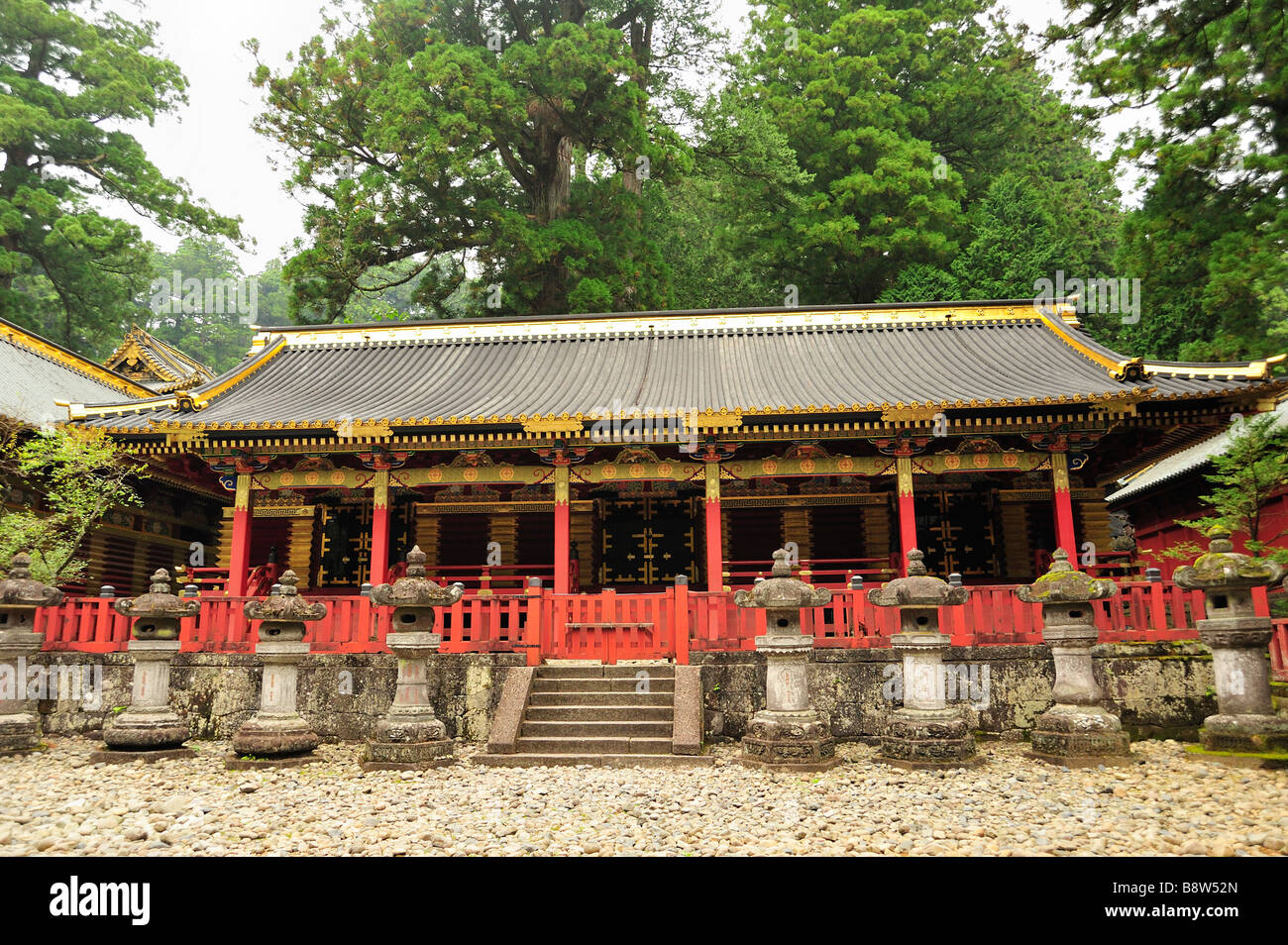 Sanjinko, Tosho-gu, Nikko, Tochigi Prefecture, Japan Stock Photo - Alamy