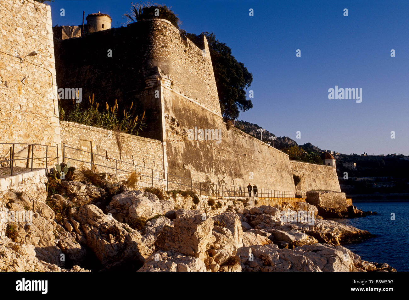 Villefranche sur mer saint elme citadel hi-res stock photography and ...