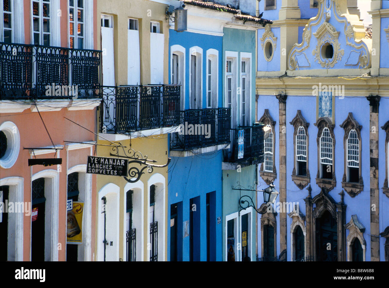 Traditional portuguese colonial architecture color hi-res stock ...