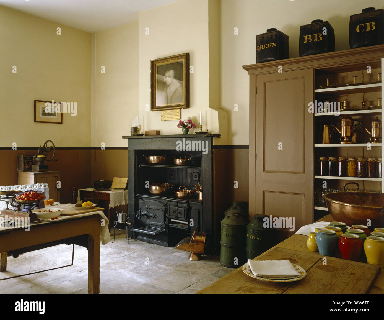 The still room at petworth house hi-res stock photography and images ...