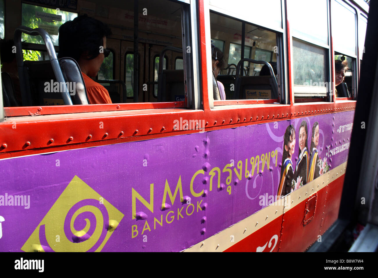 Local bus , Bangkok , Thailand Stock Photo - Alamy
