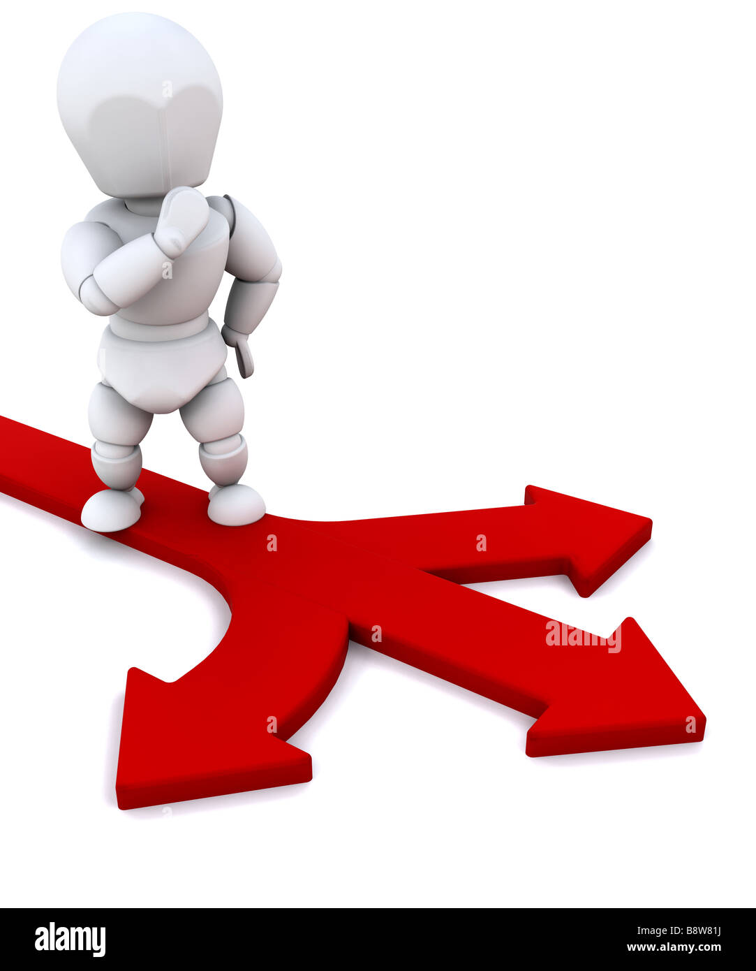 Decision making and arrows hi-res stock photography and images - Alamy