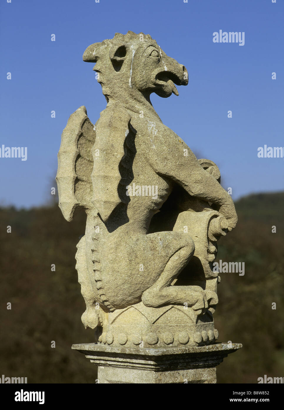 Mythical Winged Beast High Resolution Stock Photography and Images - Alamy
