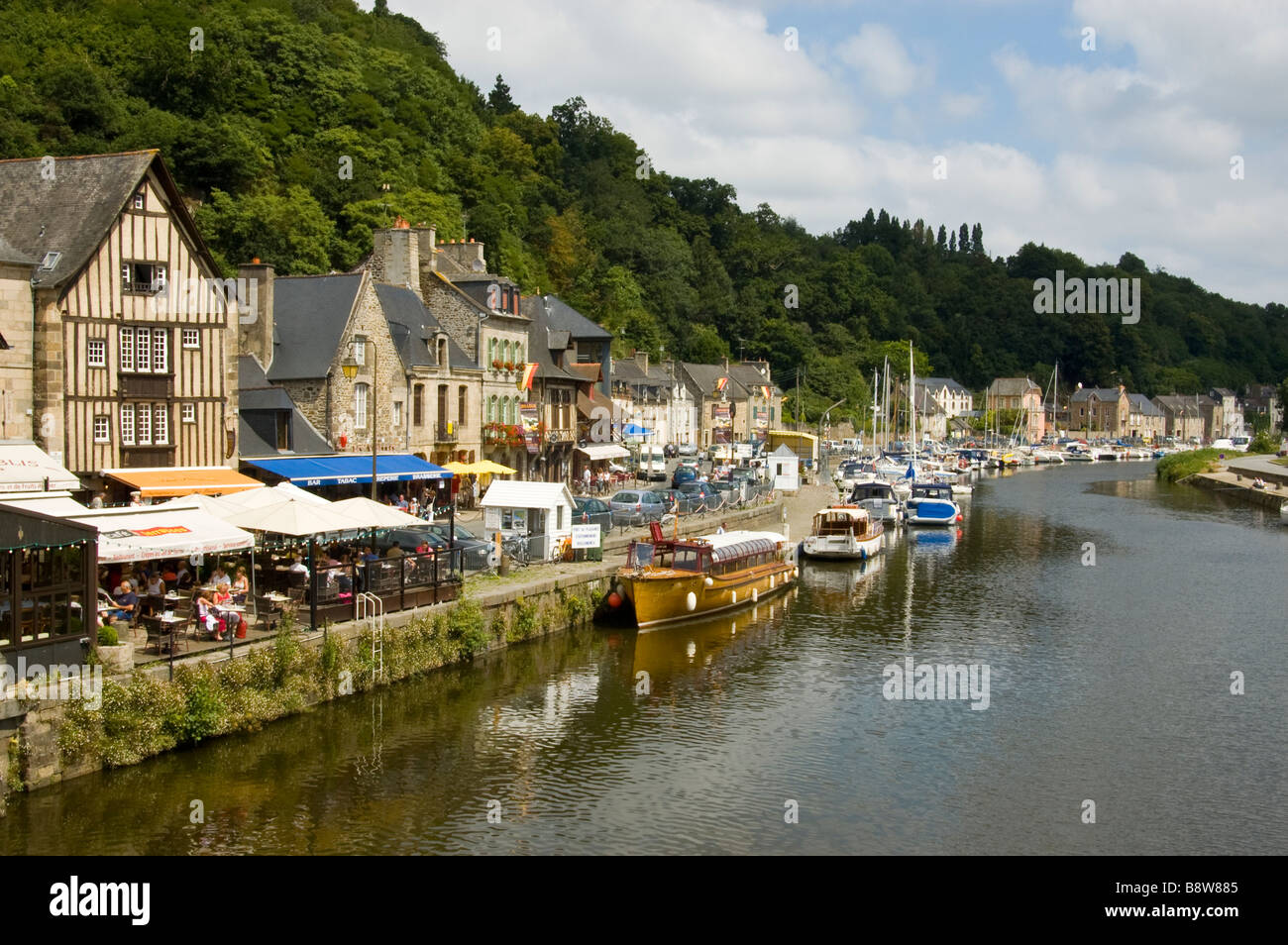 River at Dinan Stock Photo - Alamy