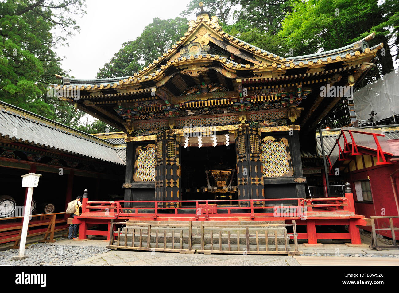 Haiden, Tosho-gu, Nikko, Tochigi Prefecture, Japan Stock Photo - Alamy