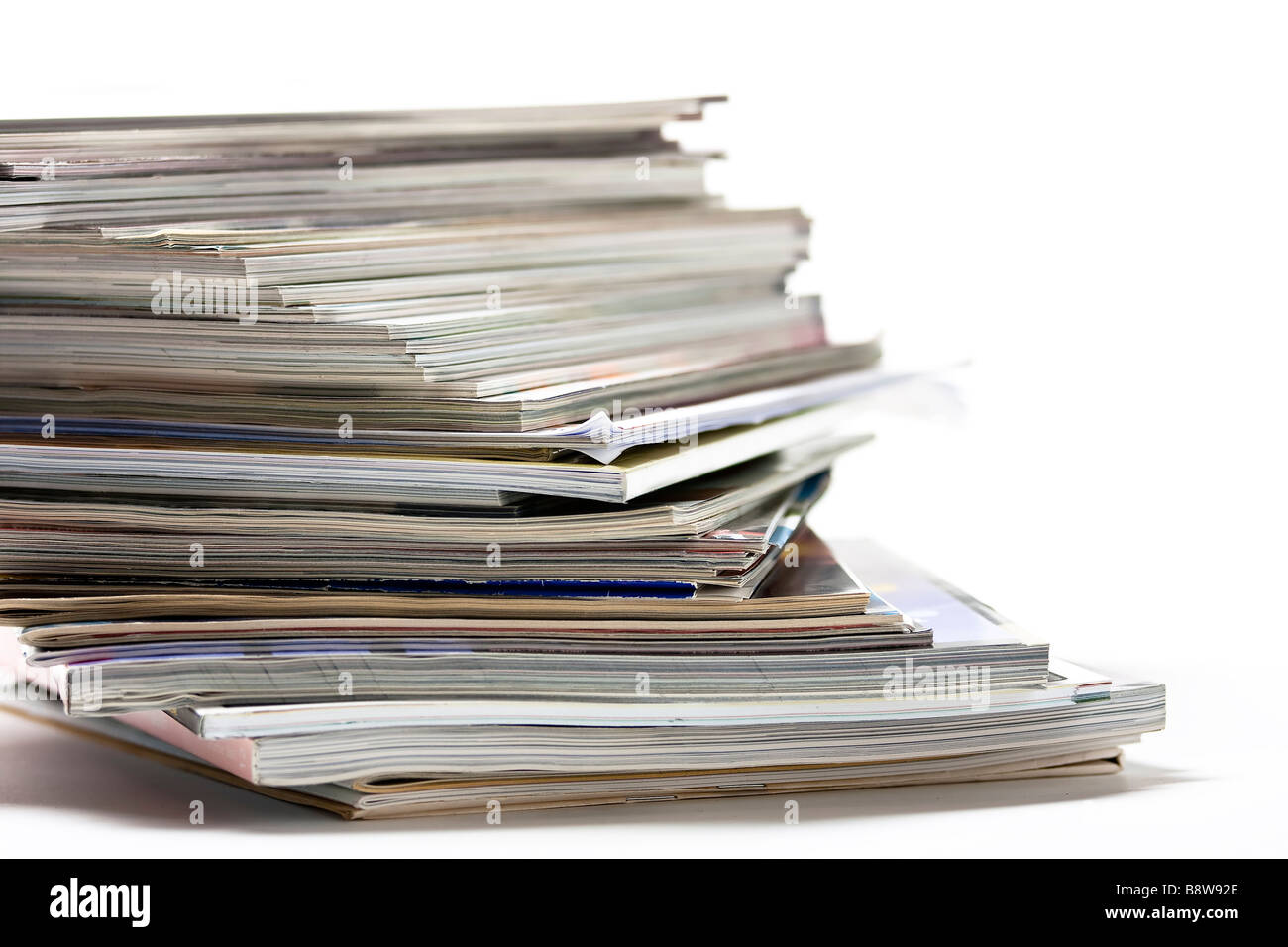 Pile of magazines hi-res stock photography and images - Alamy
