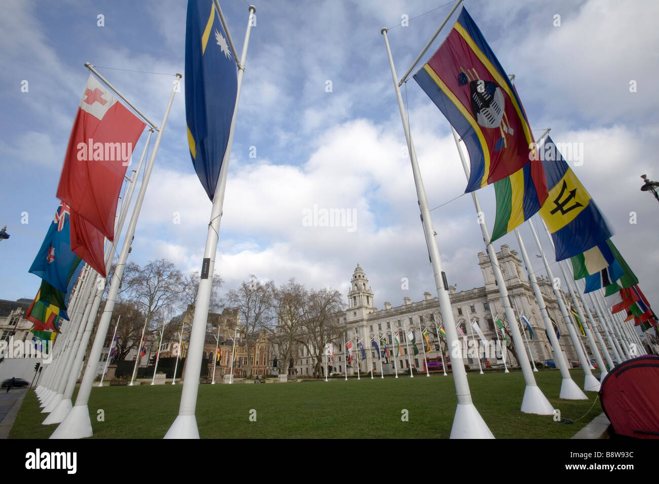 Flags of the british commonwealth hi-res stock photography and images ...