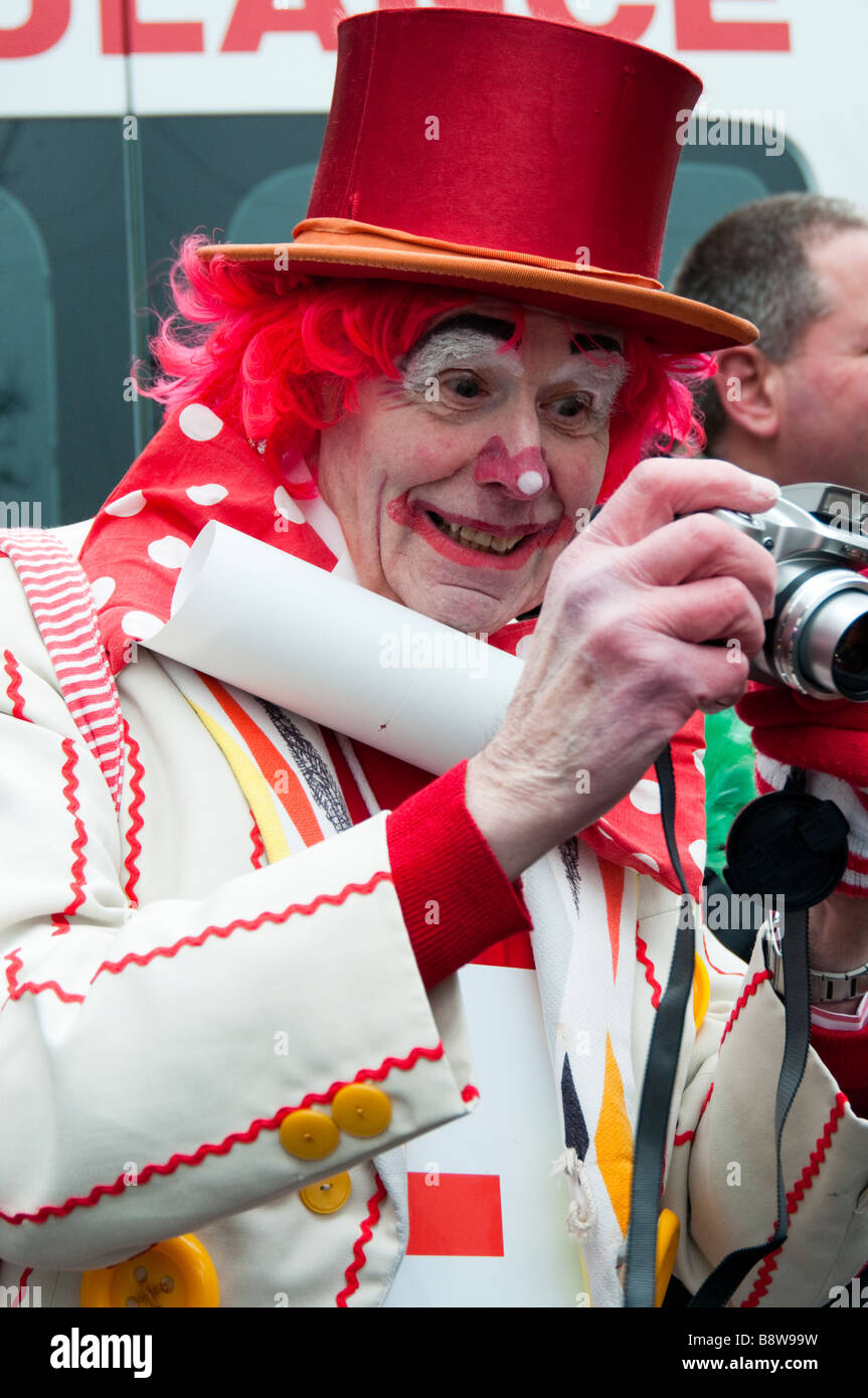 Clown s at the International Bognor Clown Festival in Bognor Regis ...