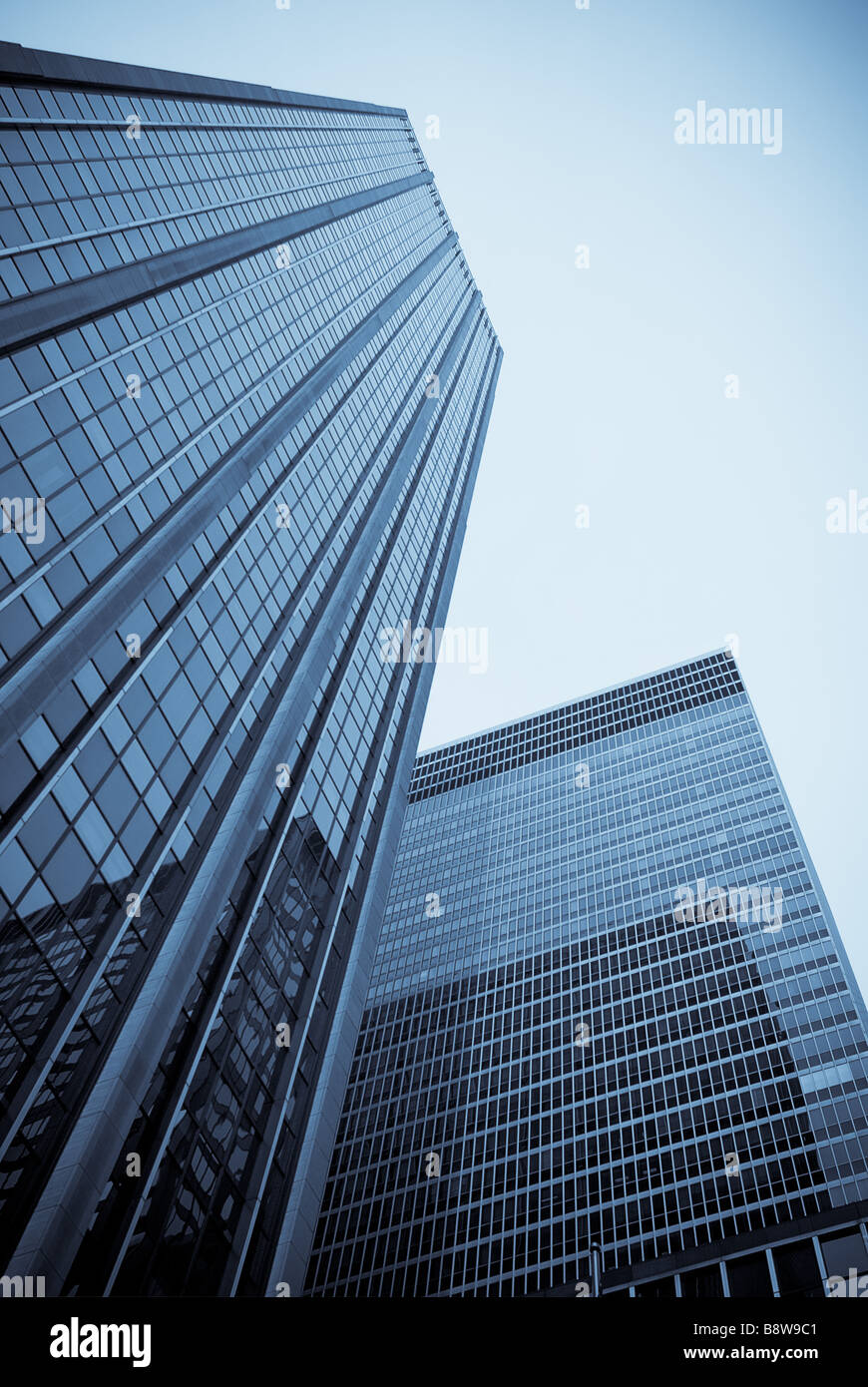 windows of office buildings cool business background Stock Photo - Alamy