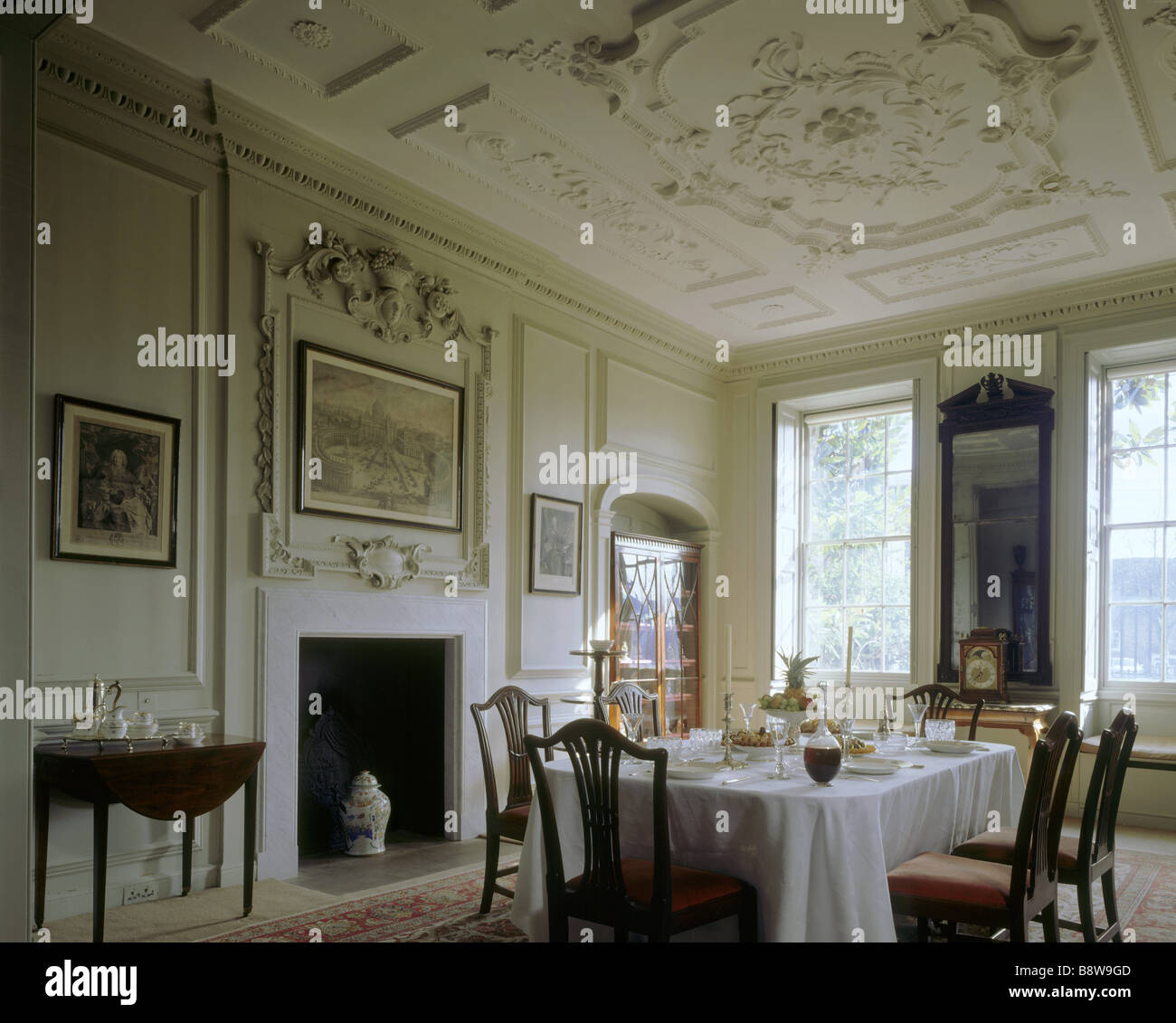 Mompesson House, Salisbury Stock Photo - Alamy