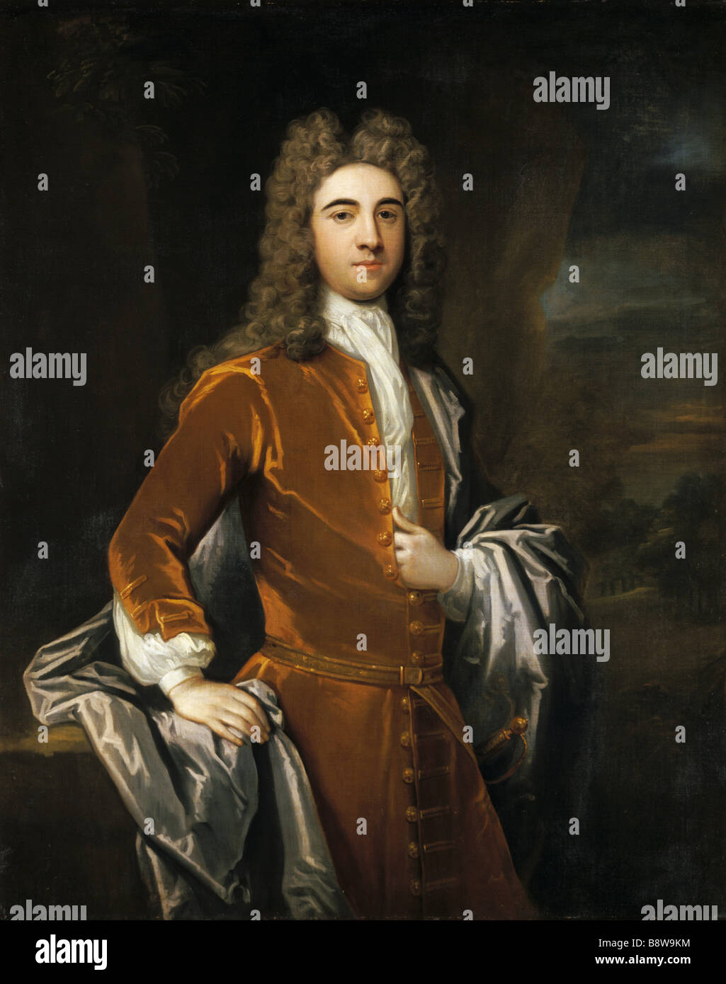 SIR JOHN HARPUR 4th BT attributed to Charles Agar 1669 1723 CAL P 308 ...