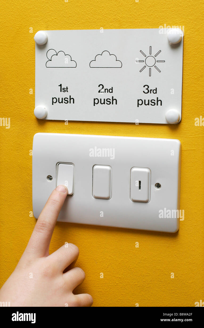 Light switches hi-res stock photography and images - Alamy