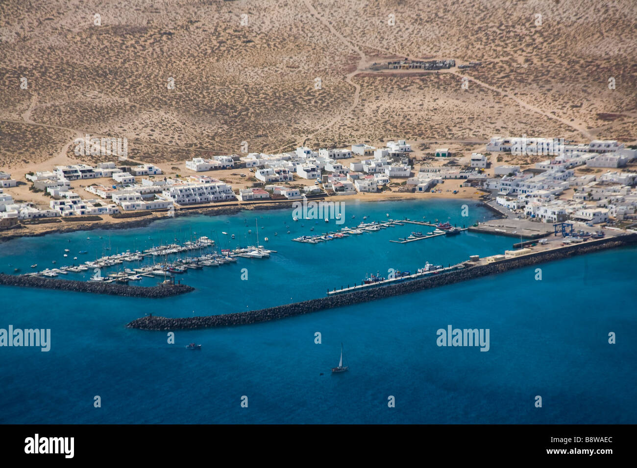 Aerial small desert island hi-res stock photography and images - Alamy