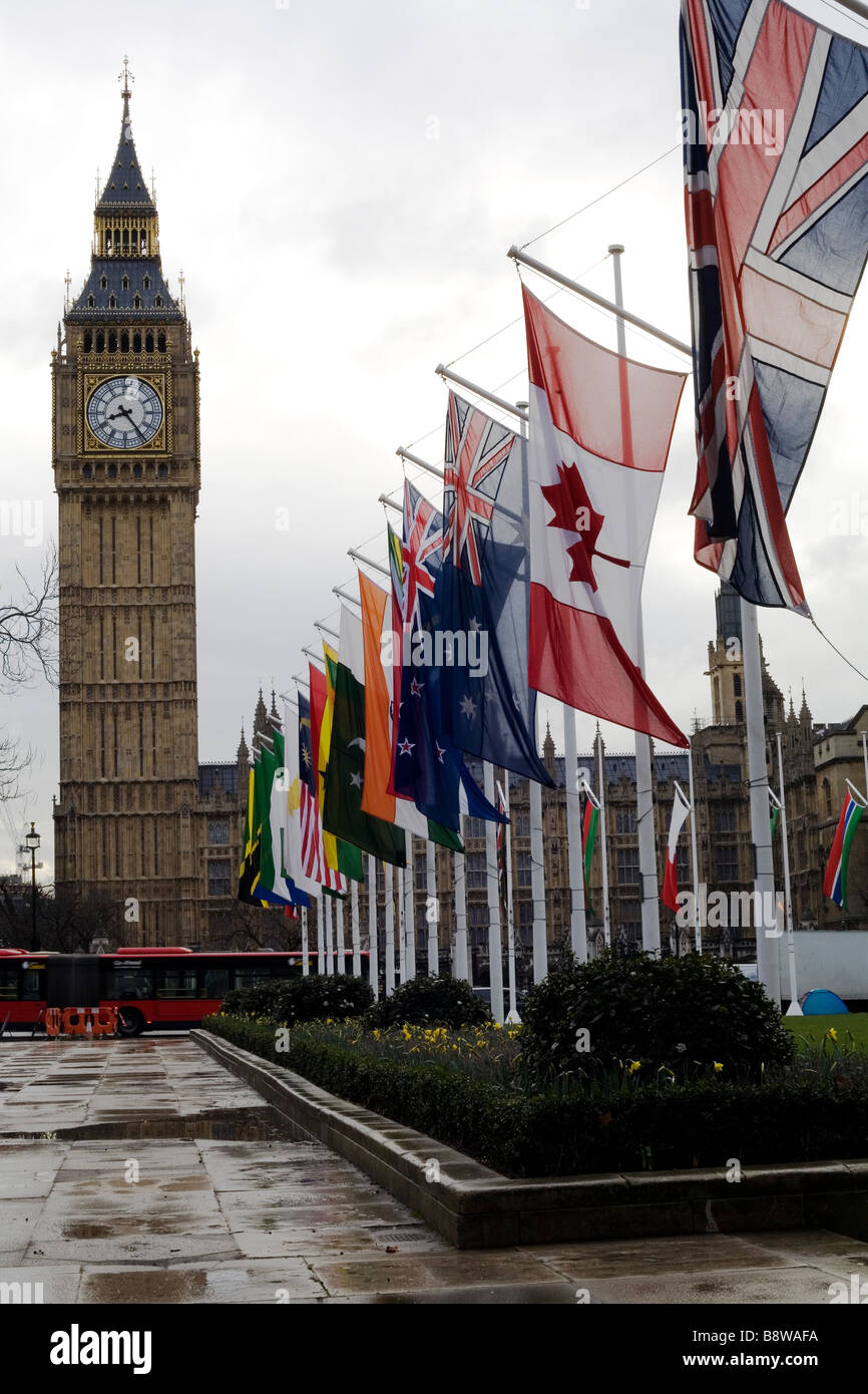 Flags of the british commonwealth hi-res stock photography and images ...