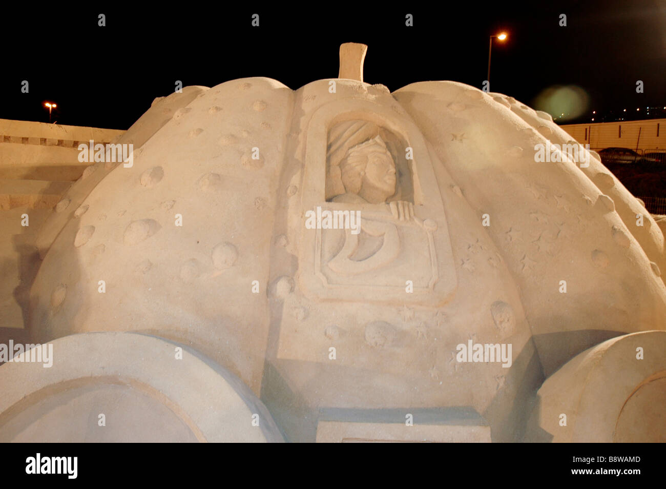 Israel haifa sand castle sculpture hi-res stock photography and images ...